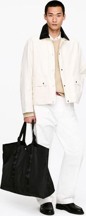 Arket Tragetasche Aus Nylon -Schwarz