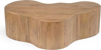 Giga Meubel Couchtisch Moos Natur Organisch 129x84x36cm