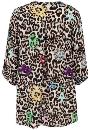 Doris Streich Blusentop mit Leo-Print