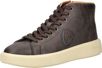 Blauer Sneaker