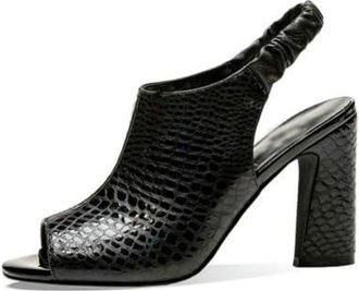 Generic YUJIEBB Sandales d&eacute;t&eacute; pour femme &agrave; talons hauts et plateforme Sandalias De Mujer Mode Bout Ouvert Bouche Chaussures pour femmes, Noir, 39.5 EU