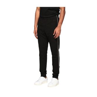 Ermenegildo Zegna Schwarze Baumwoll-Modal-Hose - - Trousers - Herren - Schwarzk - XL