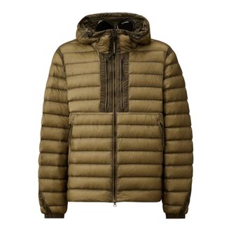 C.P. Company C.p. Company - D.d. Shell Goggle Down Jacket - Homme - Vestes - Vert - Taille: L