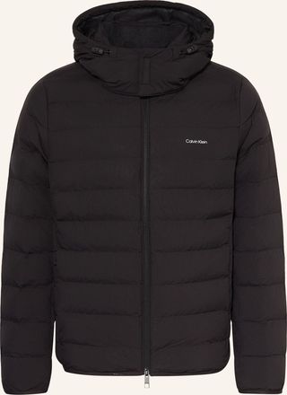 Calvin Klein Steppjacke Mit Abnehmbarer Kapuze schwarz