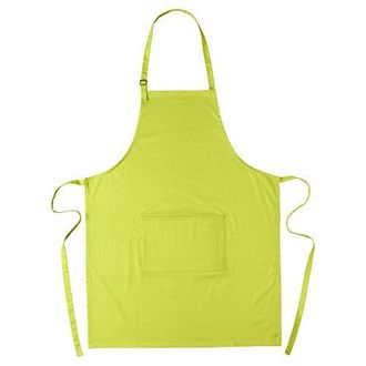 eBuy GB 2 St&uuml;ck Full K&uuml;che Sch&uuml;rze mit Fronttasche, Baumwolle, lindgr&uuml;n, 2er-Packung