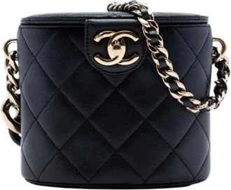 Chanel Sac Vanity Pre-owned - Femme - Pre-owned - Noir - Taille: ONE Size