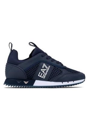 Emporio Armani Sneaker EA7 Emporio Armani training ecosuede/ mesh blu navy/ white unisex US24EA10 X8X027 45 1/3