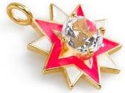 Ileana Makri Sternanhänger - Orange