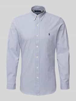 Polo Ralph Lauren Slim Fit Freizeithemd mit Knopfleiste