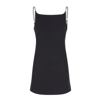 GCDS Logo-Kette Cady Mini-Kleid - - Dresses - Damen - Schwarzk - XL