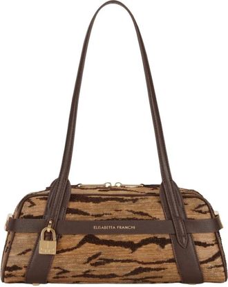 Elisabetta Franchi Femme, Sacs, Multicolore, Taille: ONE Size Satchel Bag
