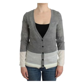 Costume National Femme, Pulls, Gris, Taille: 34 FR Cardigan Léger