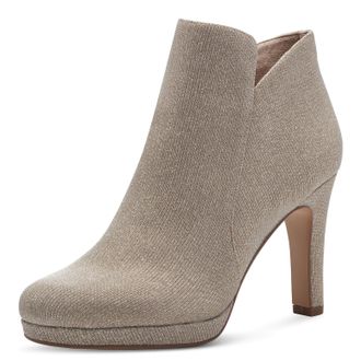 Tamaris Damen Stiefel Vegan beige 40