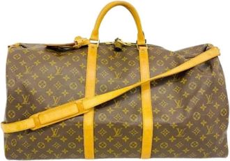 Louis Vuitton unisex, Pre-owned, Brun, Taille: ONE Size Keepall Bandouliere 60 doccasion