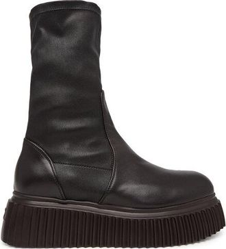 AGL Stiefeletten Milagros Stretch D751559PGK Dunkelgr&uuml;n