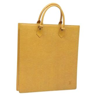 Louis Vuitton Pre-owned Cuir sacs-louis-vuitton - Femme - Pre-owned - Jaune - Taille: ONE Size