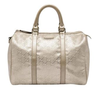 Gucci Sac Boston Pre-owned - Femme - Pre-owned - Beige - Taille: ONE Size