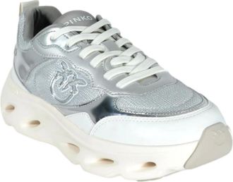 Pinko Pinko, Femme, Chaussures, Gris, Taille: 36 EU Baskets Pink 09