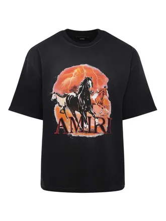 Amiri T-Shirt - Schwarz