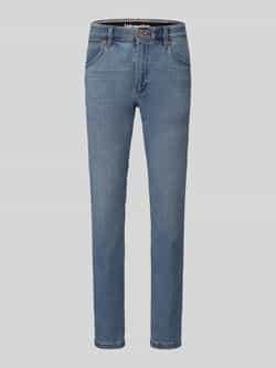 Wrangler Straight Fit Jeans aus Baumwoll-Mix Modell Greensboro