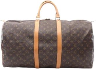 Louis Vuitton unisex, Pre-owned, Brun, Taille: ONE Size Pre-owned Keepall 55 Boston Bag