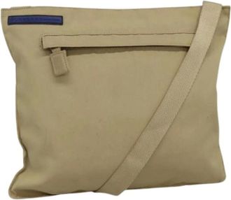 Burberry unisex, Pre-owned, Beige, Taille: ONE Size Sac bandouli&egrave;re Pre-owned Blue label
