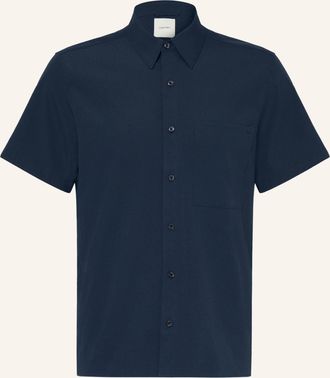 Calvin Klein Kurzarm-Hemd Classic Fit blau