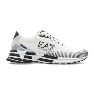 Emporio Armani Emporio Armani Ea7, Homme, Chaussures, Blanc, Taille: 42 EU Baskets en tissu technique respirant