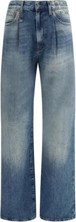 R13 Femme, Jeans, Bleu, Taille: W26 Cotton Denim Jeans