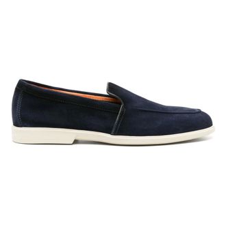 Santoni Homme, Chaussures, Bleu, Taille: 44 EU Mocassins