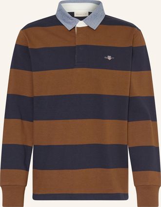 GANT Rugbyshirt braun