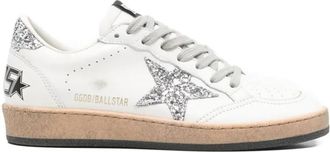 Golden Goose Low-Top Sneaker - Low-Top Sneakers With Glitter Accents - Gr. 35 (EU) - in Wei&szlig; - f&uuml;r Damen