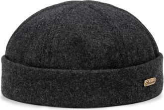 Sterkowski Docker Beanie Cap | 100% Wolle Dockerm&uuml;tze f&uuml;r Herren und Damen | Winterm&uuml;tze Fischerm&uuml;tze Wollm&uuml;tze Ohne Schirm Matrosenm&uuml;tze Hafenarbeiterm&uuml;tze Vint
