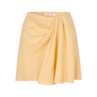 Sams&oslash;e & Sams&oslash;e Saiben Rock - - Skirts - Damen - Gelb - M