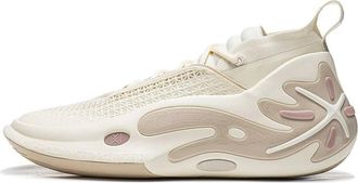 Li-Ning Way of Wade 11 Serie White HOT Herren-Basketballschuhe Futter rutschfest Professionelle Sto&szlig;d&auml;mpfung Sneaker Sportschuhe Cremewei&szlig; EU 47 2/3