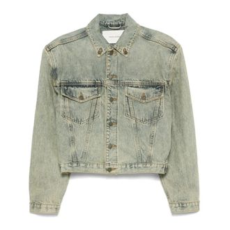 Entire studios Shrunken Denim Jacket - - Jackets - Herren - Blau - XS
