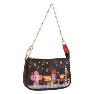 Louis Vuitton Pochette daccessoires doccasion - Femme - Pre-owned - Brun - Taille: ONE Size