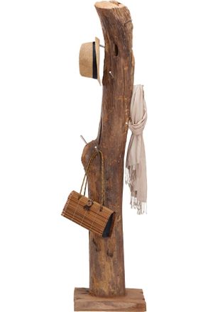 Landscape Kleiderst&auml;nder, Teak, Holz, Metall, Teakholz, massiv, 30x180x30 cm, Garderobe, Garderobenst&auml;nder