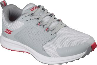 Skechers Club Golfschuh f&uuml;r Herren, wasserabweisend, Cleat-Sneaker, Grau, Gr&ouml;&szlig;e 47