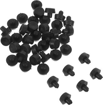 NUOBESTY 40st&uuml;cke Schutzkappen F&uuml;r Stuhlbeine rutschfeste Stuhlbein&uuml;berz&uuml;ge Aus PVC Sofauntersetzer M&ouml;belgleiter F&uuml;r Hartholzb&ouml;den T&uuml;rpuffer Mit Stiel Hockergl