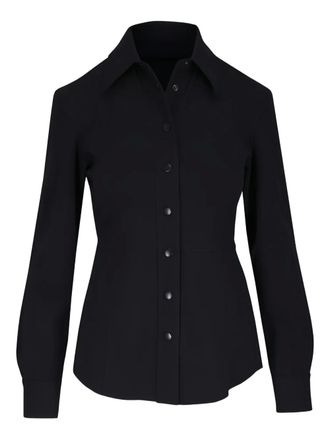 Akris buttoned collared shirt - Schwarz