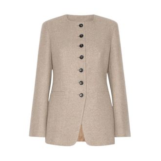 Max Mara Femme, Pulls, Beige, Taille: 38 FR Cashmere Tricots