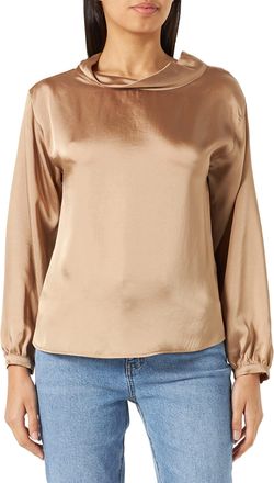 Sisley Sisley Damen 52ADLQ02J Blouse, Beige 1K3, XS