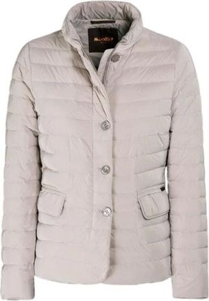 Moorer Femme, Vestes, Beige, Taille: 34 FR Aisha Down Jacket