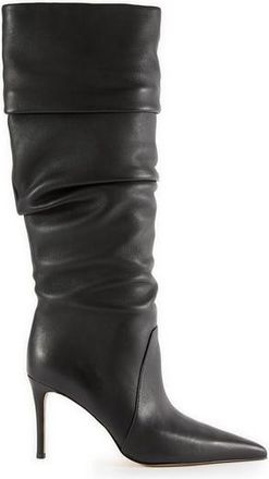 Michael Kors Botte &agrave; talons Dawn en cuir de mouton