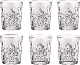 Bormioli Rocco 666218 Stone Whiskyglas, 390ml, Glas, transparent, 6 Stück