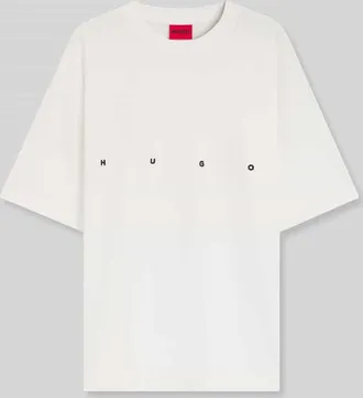HUGO BOSS Oversize T-Shirt mit R&uuml;cken-Print Modell DARISO