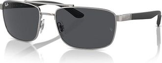 Ray-Ban Rb3737 Sonnenbrillen Grau Fassung Grau Glas 60-18