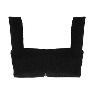 Patou Femme, Tops, Noir, Taille: 38 FR Top Court