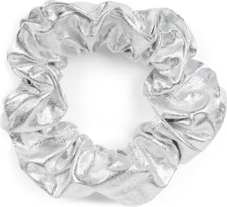 styleBREAKER Haarschmuck Metallic Scrunchie Haargummi